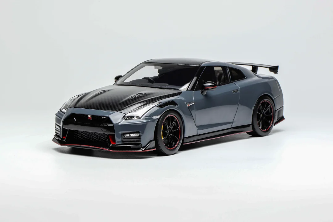 MH 1:18 Nissan GT-R NISMO (R35) Special Edition 2022 NISMO Stealth Gray ...