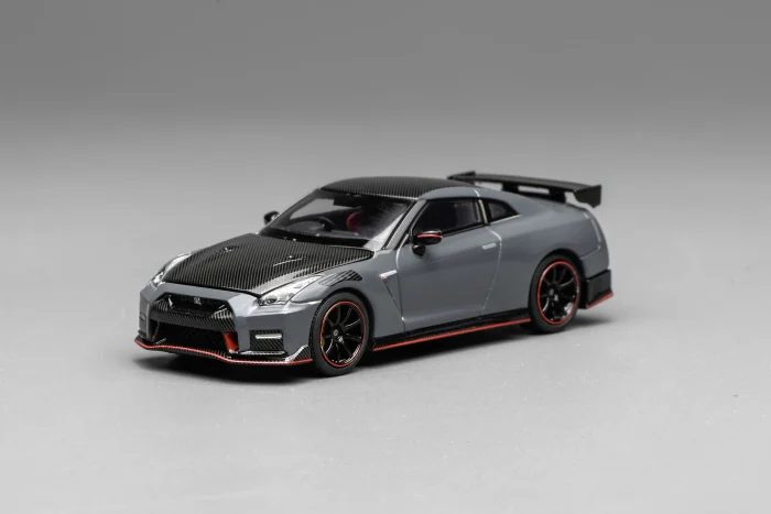 MH 1:64 Nissan GT-R NISMO (R35) Special Edition 2022 Stealth Gray