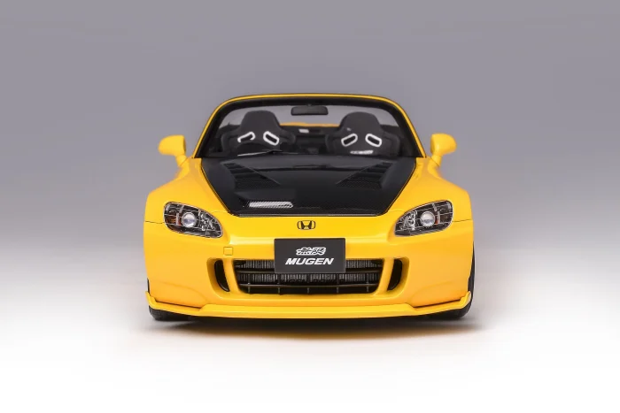 MOTORHELIX 1/18 Honda S2000 (AP2) MUGEN New Indy Yellow Pearl